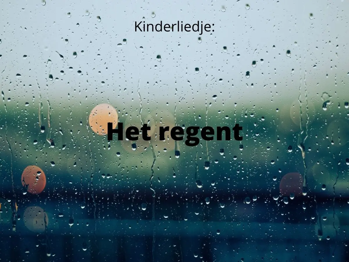 Het regent - kinderliedje - Kinderen Live